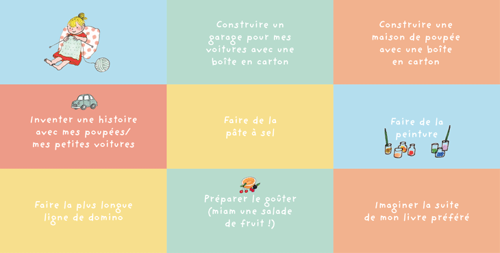 70 idées pour s'occuper à la maison - A la maison - My Little Kids